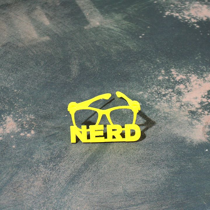 3D Printable I am a Super Nerd by M Badia