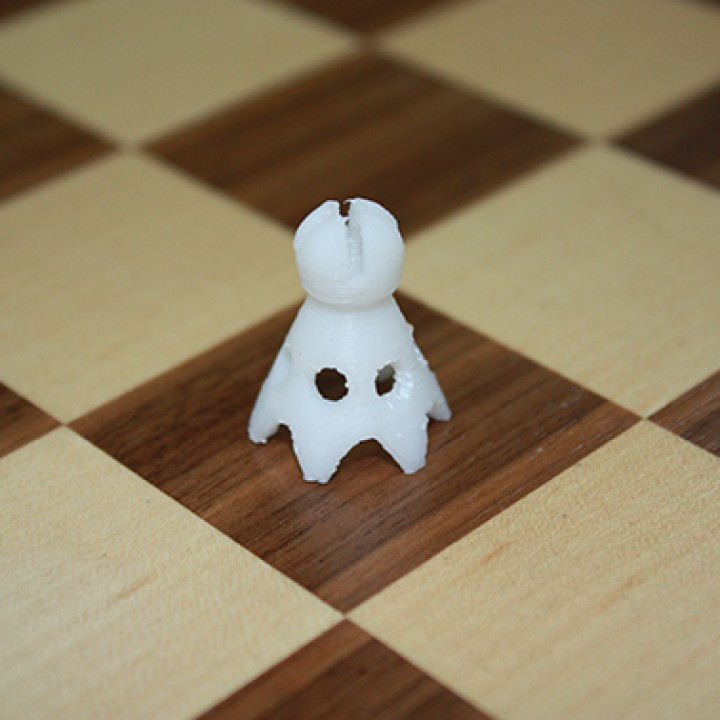 3D Printable Cone Chess by Andrew Coyne