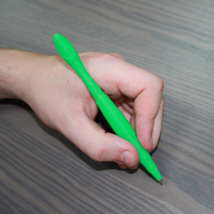 3D Printable Rotational Pen by Kevin MERIC