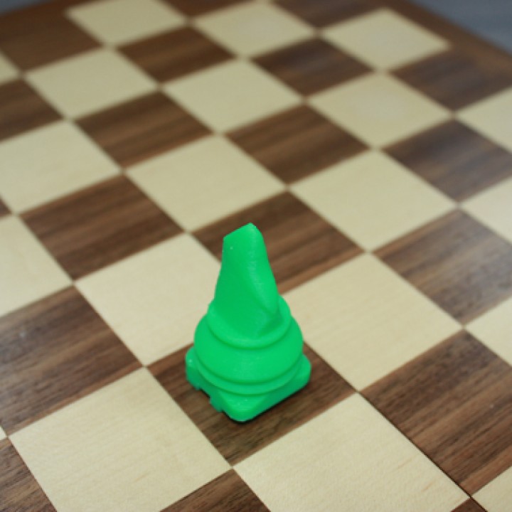 3D Printable Interlock chess by Kimon Inglessis