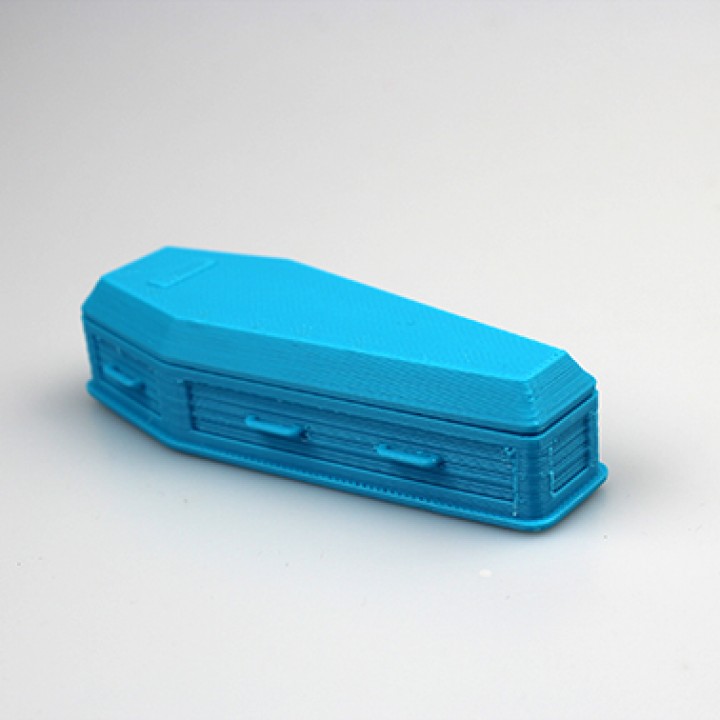 3D Printable Coffin by Christian Harries