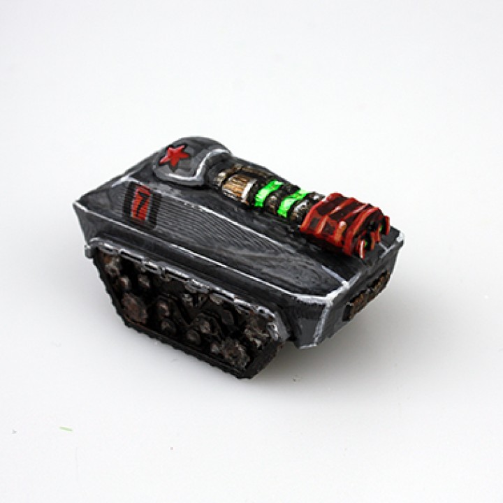 3D Printable Scarab Light Destroyer Tank by RJ H