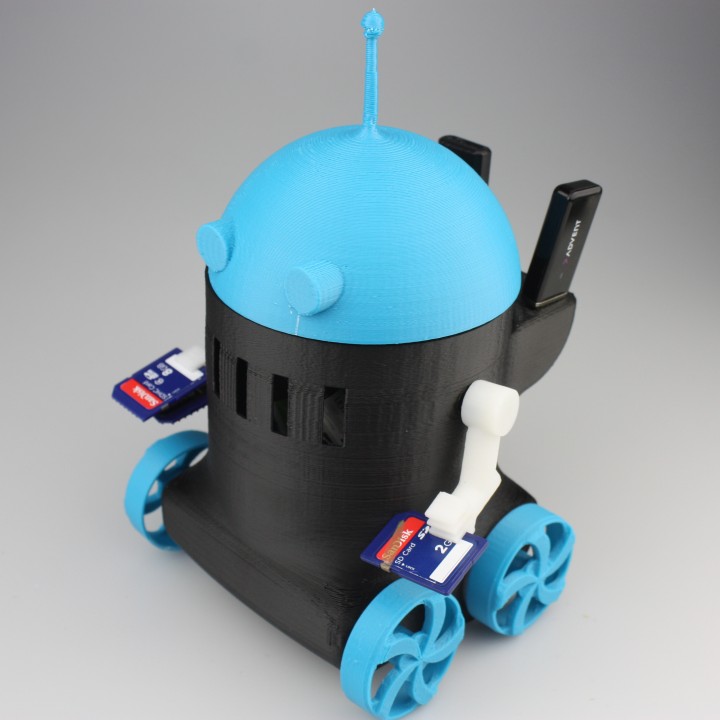 3D Printable Robbie-Robot by Jack Imakr
