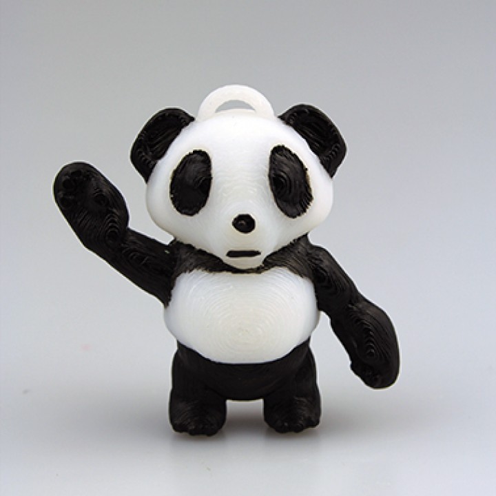 3D Printable Pocket Panda by EDV
