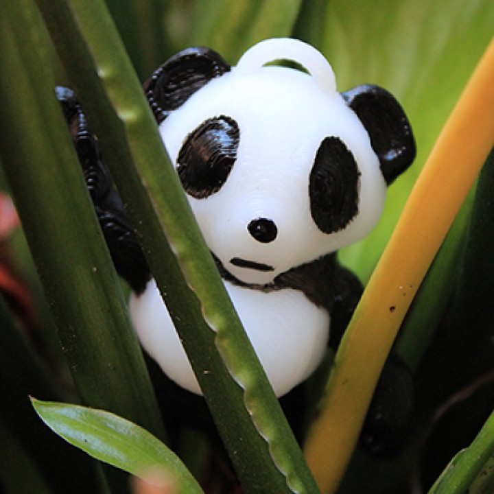3D Printable Pocket Panda by EDV