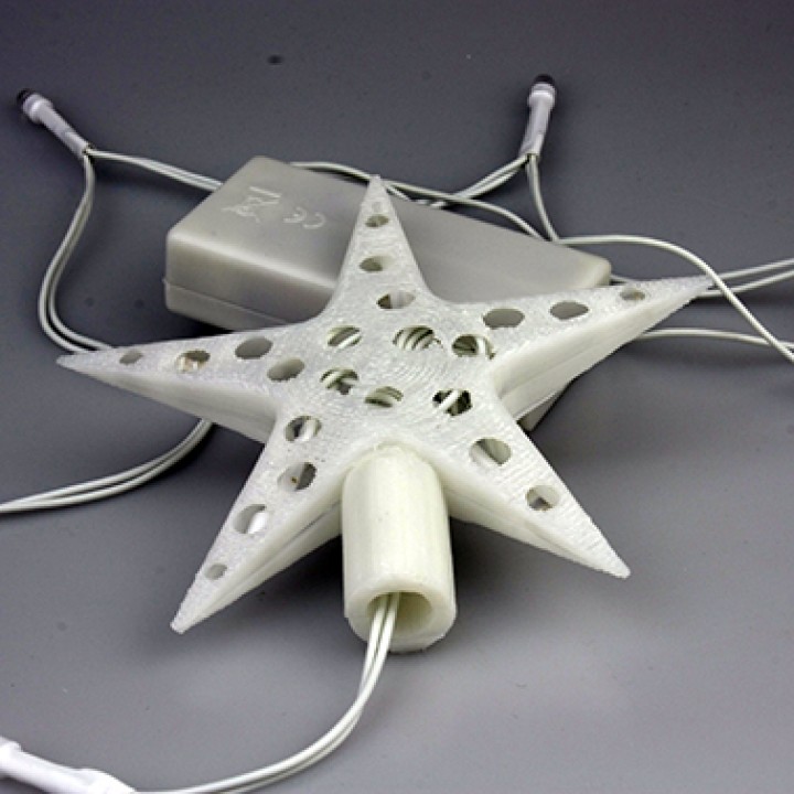 3D Printable Twinkle Twinkle LED Case by RJ H