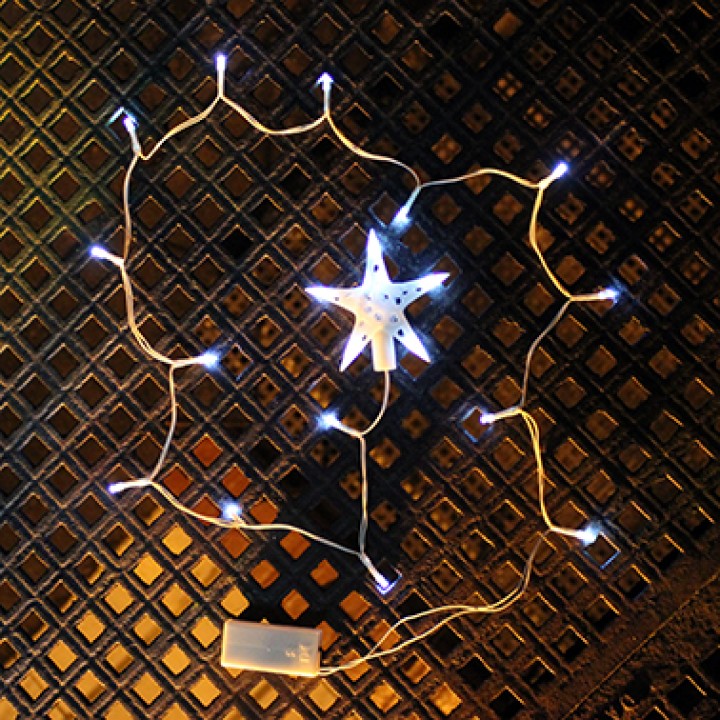 3D Printable Twinkle Twinkle LED Case by RJ H