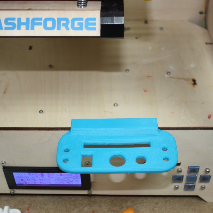 3D Printable Flashforge Creator tool holder by Jack Imakr