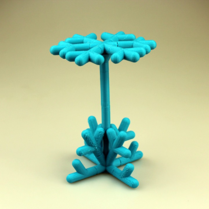 3D Printable Snow stool by Sara Leonor