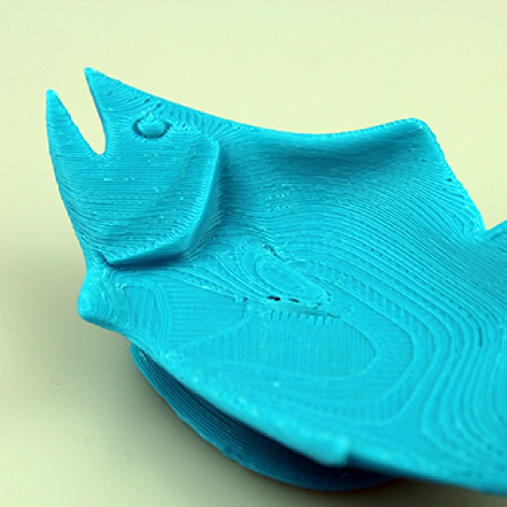 3D Printable Tuna Soap Dish by Sascha Bose