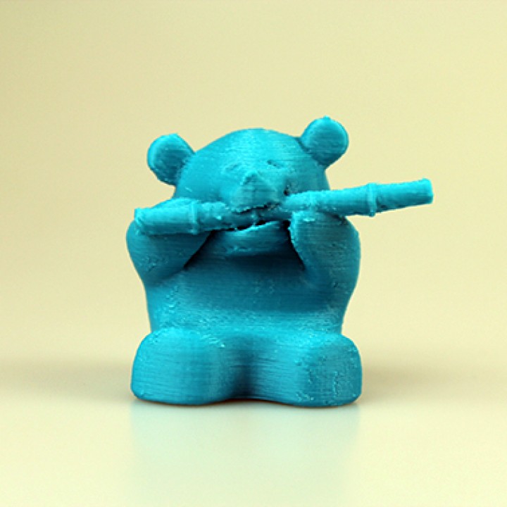 3D Printable Baby Panda! by jeff fenster