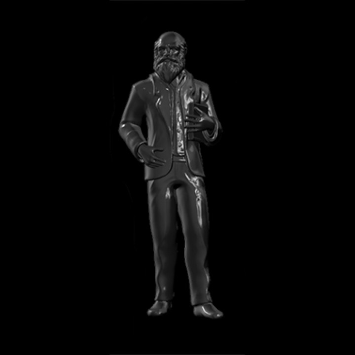 3D Printable Professor Plum by Daniel Schunemann