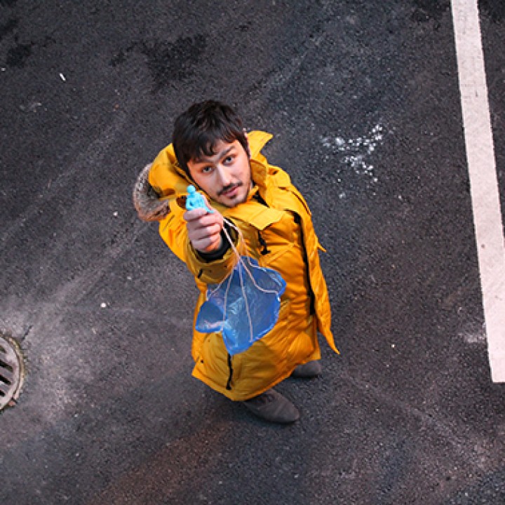 3D Printable Parachute Paratrooper by Matt Bagshaw