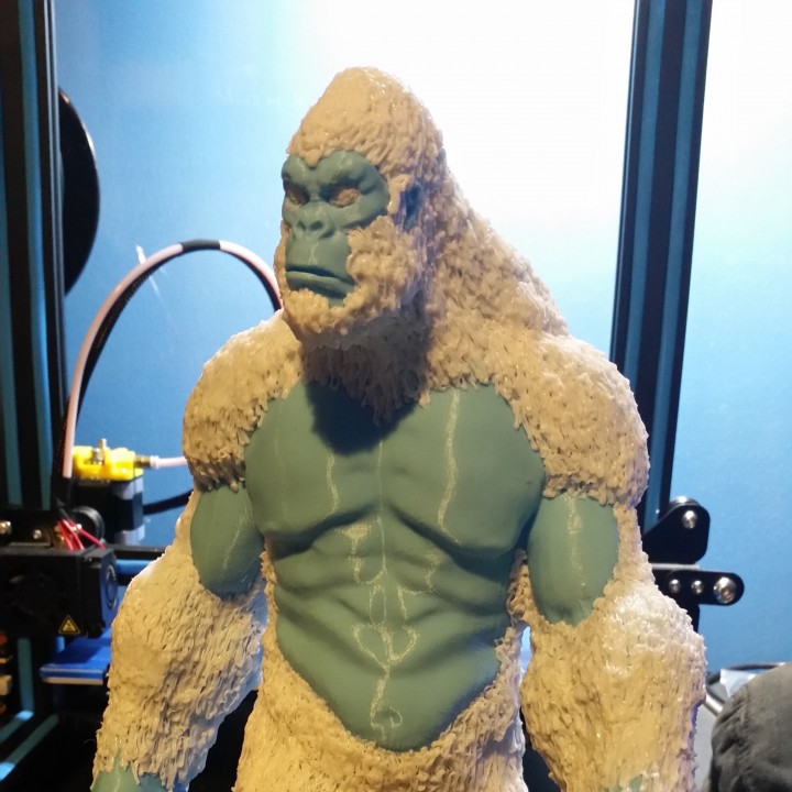 3D Print of Yeti by SpazzedMan