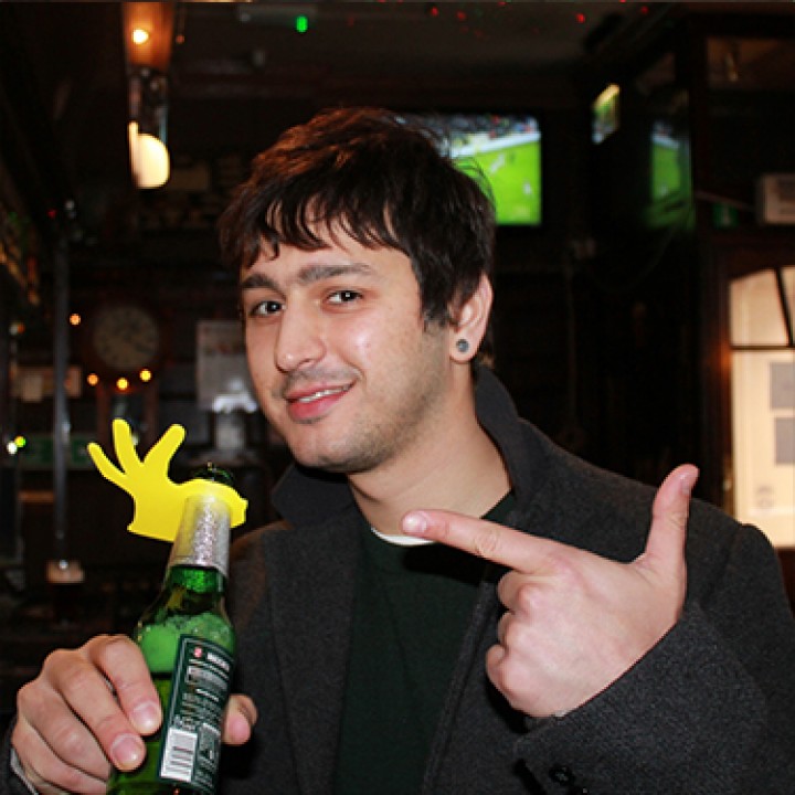 3D Printable Ok Beer Time by M Badia