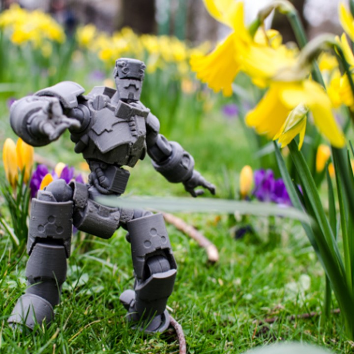 3D Printable Iron Jack by Daniel Schunemann