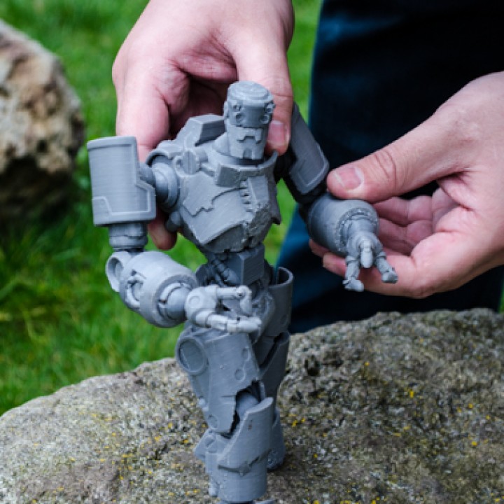 3D Printable Iron Jack by Daniel Schunemann