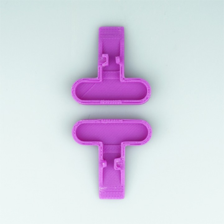 3D Printable Mini Style Bag Clip by Hector Robles