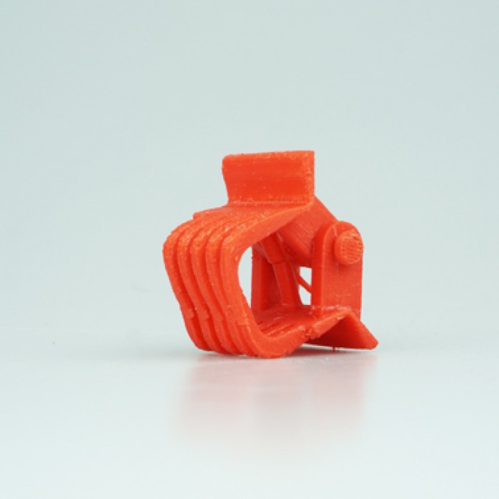 3D Printable Baby Girl Hair Clip by Sourbh kumar