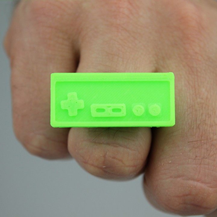 3D Printable Nintendo ring by M Badia