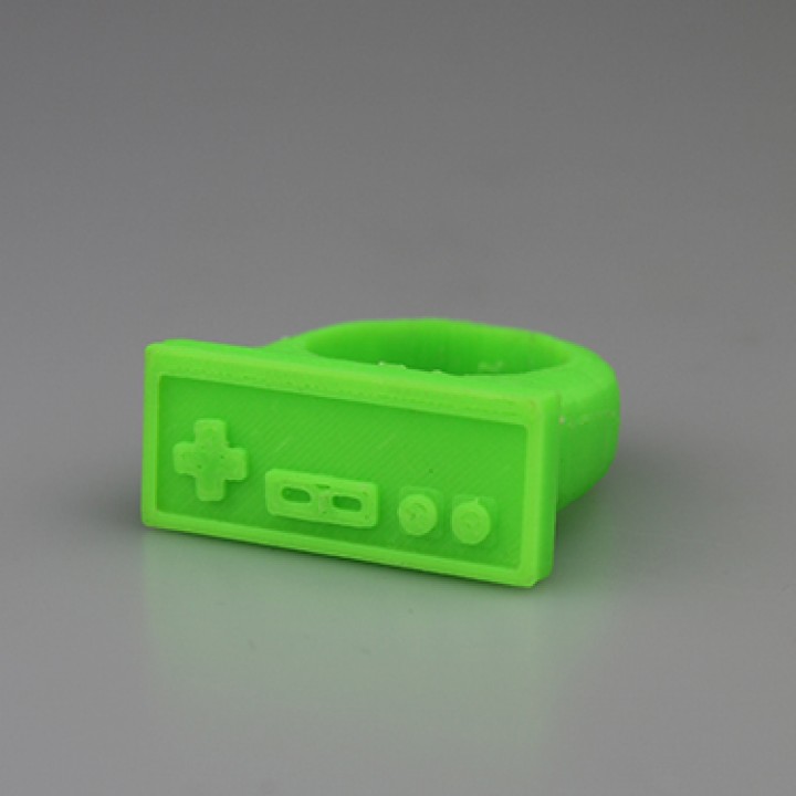 3D Printable Nintendo ring by M Badia