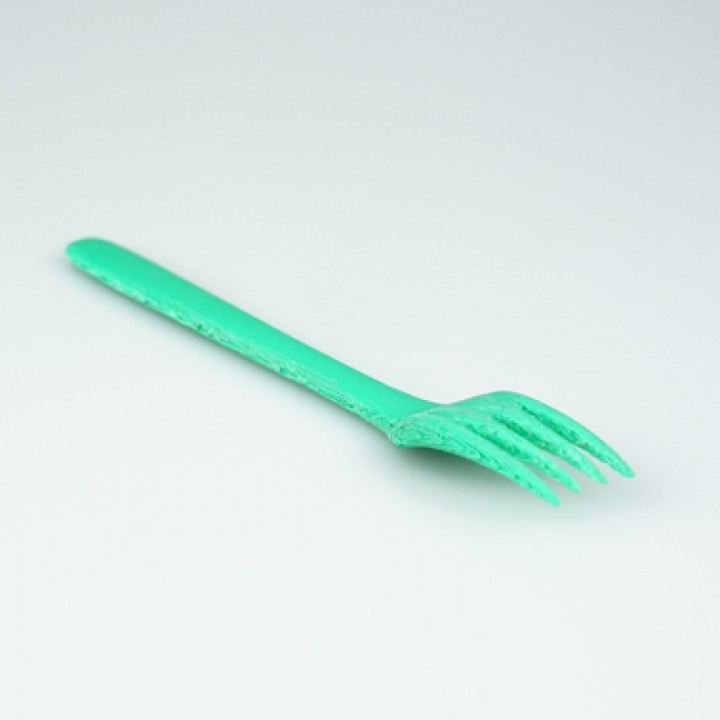 3D Printable Fork Design by muguet