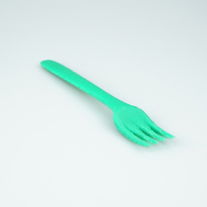 3D Printable Fork Design by muguet