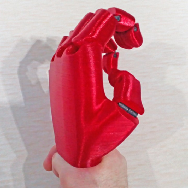 3D Printable Flexy-Hand by Gyrobot