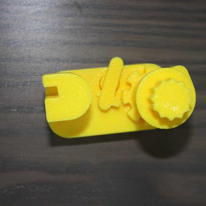 3D Printable Rubber band engine by Jack Imakr