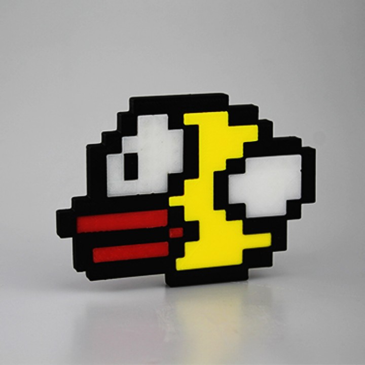 3D Printable Flappy Bird by Ricardo Alves