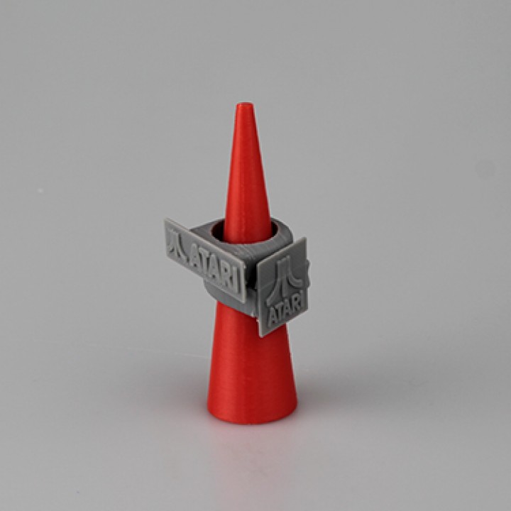 3D Printable Ring holder by M Badia