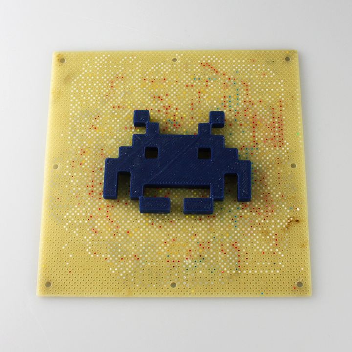 3D Printable Space Invader 30Points by Ricardo Alves