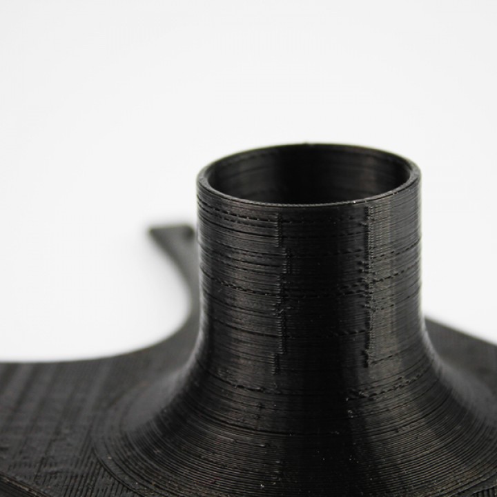 3D Printable Wine Bottle 4 Glass Holder by sandino torres