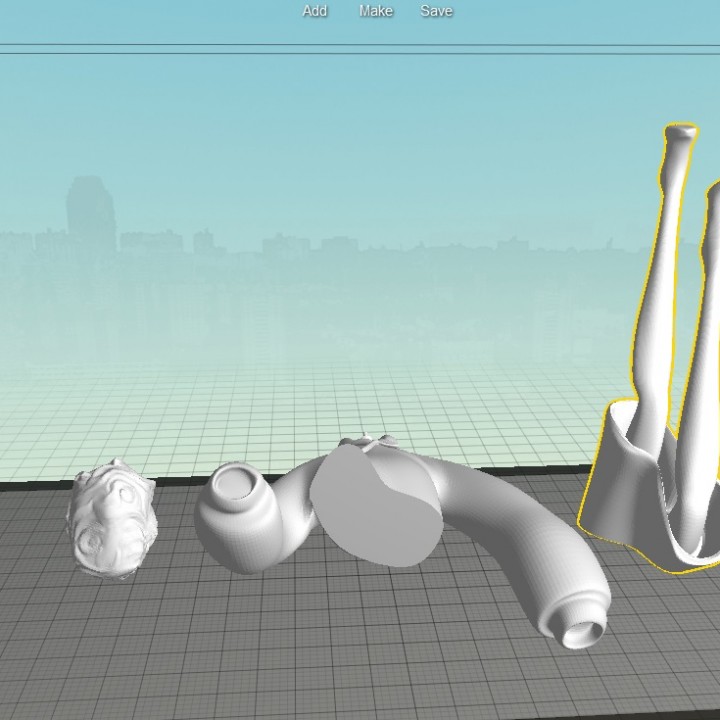 3D Printable Jo Ratcliffe Zoetrope Figurine by EDV