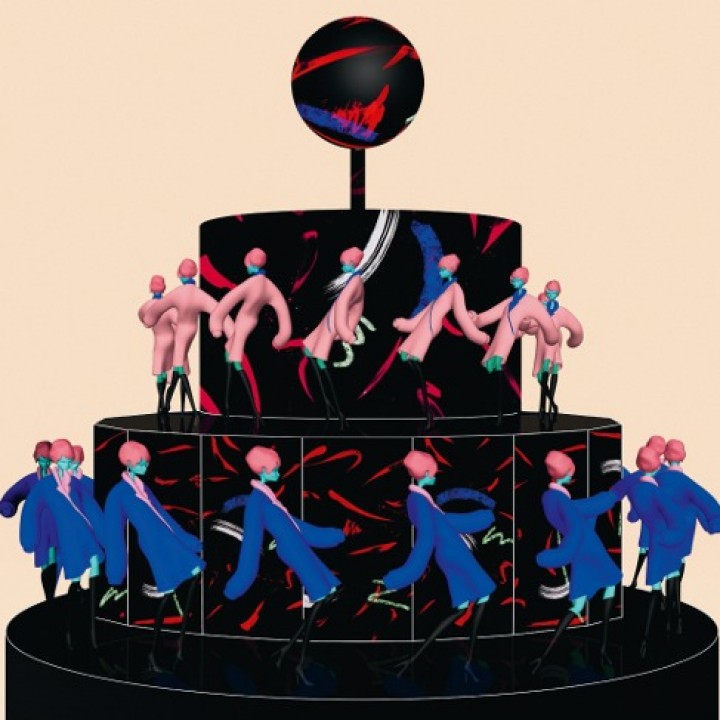 3D Printable Jo Ratcliffe Zoetrope Figurine by EDV