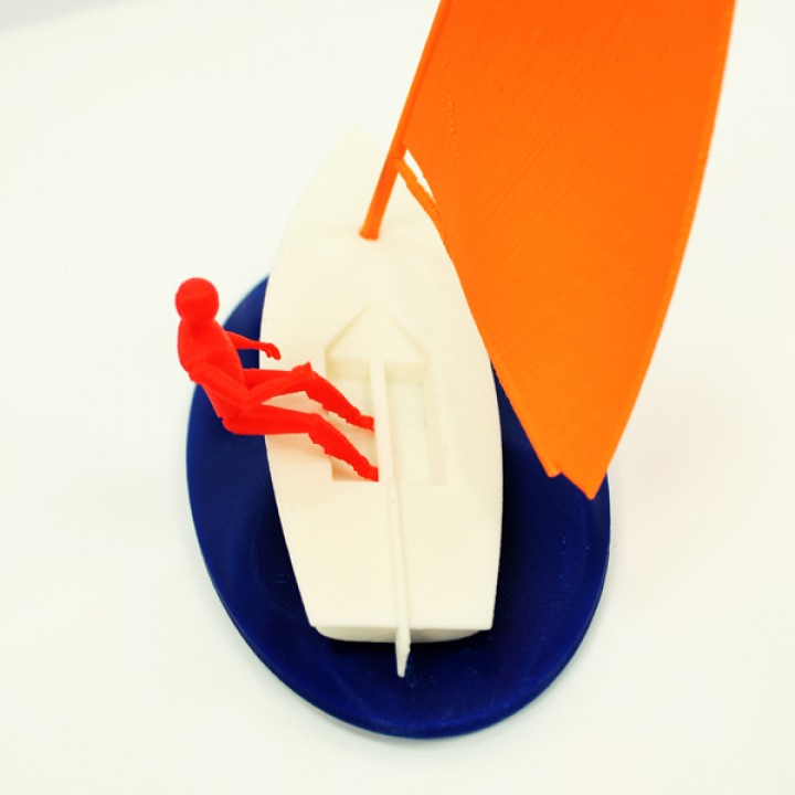 3D Printable Laser Boat Model by Andrew Coyne