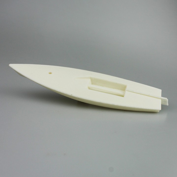 3D Printable Laser Boat Model by Andrew Coyne