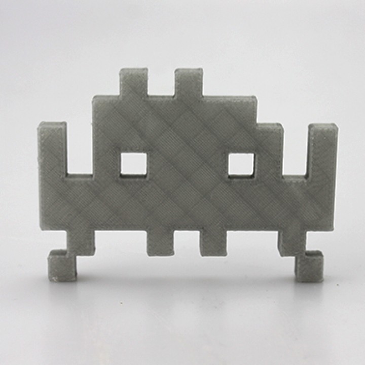 3D Printable Space Invader 25Points by Ricardo Alves