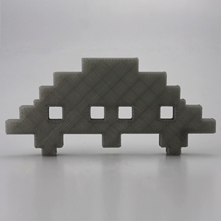 3D Printable Space Invader BONUS by Ricardo Alves