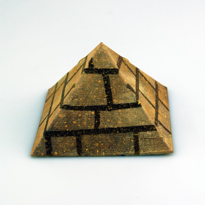 3D Printable Mythical Eye Pyramid by Rachel Lawson