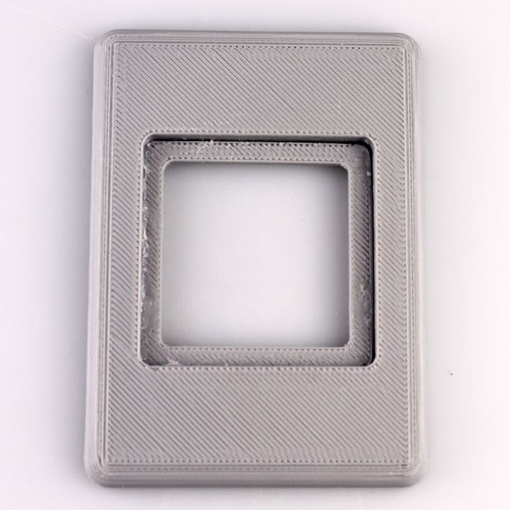 3D Printable Wall Socket Plate by ron stolk