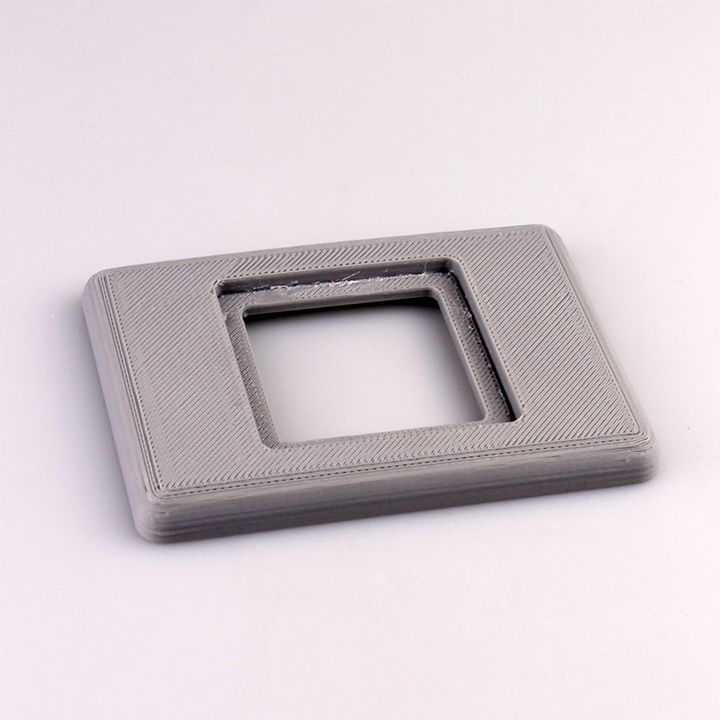 3D Printable Wall Socket Plate by ron stolk