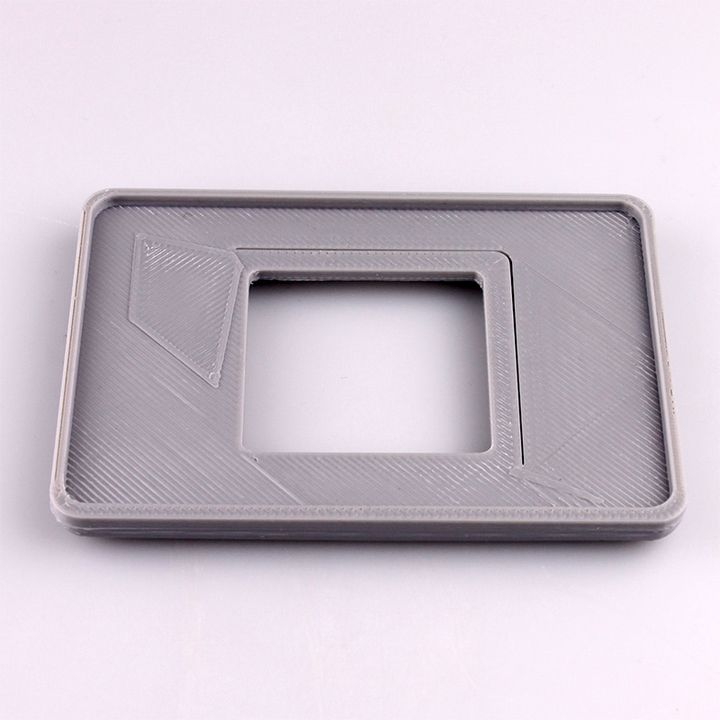 3D Printable Wall Socket Plate by ron stolk