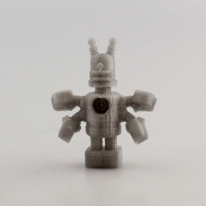 3D Printable Robot Ready Dr. Fluff by Thinker Thing