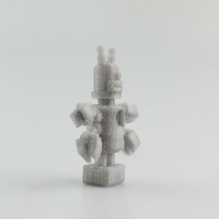 3D Printable Robot Ready Dr. Fluff by Thinker Thing
