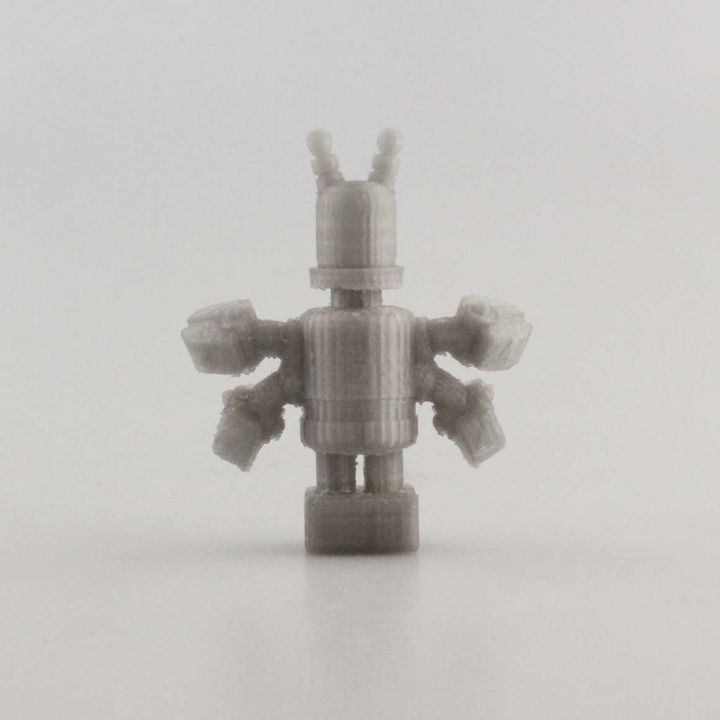 3D Printable Robot Ready Dr. Fluff by Thinker Thing