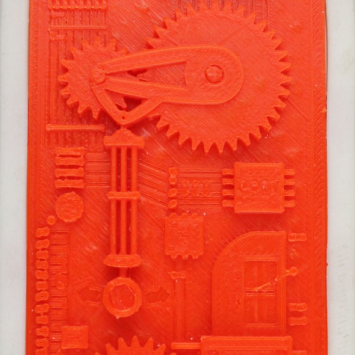 3D Printable Clockwork Iphone Case by Mark