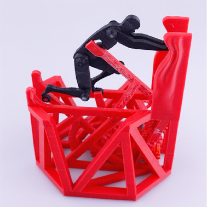 3D Printable Mechanical Character by Kirby Downey