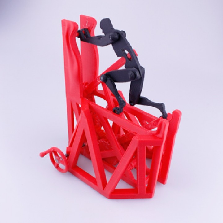 3D Printable Mechanical Character by Kirby Downey