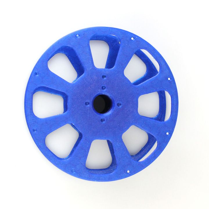 3D Printable 3D-printable split filament spool with threaded joint (135 ...